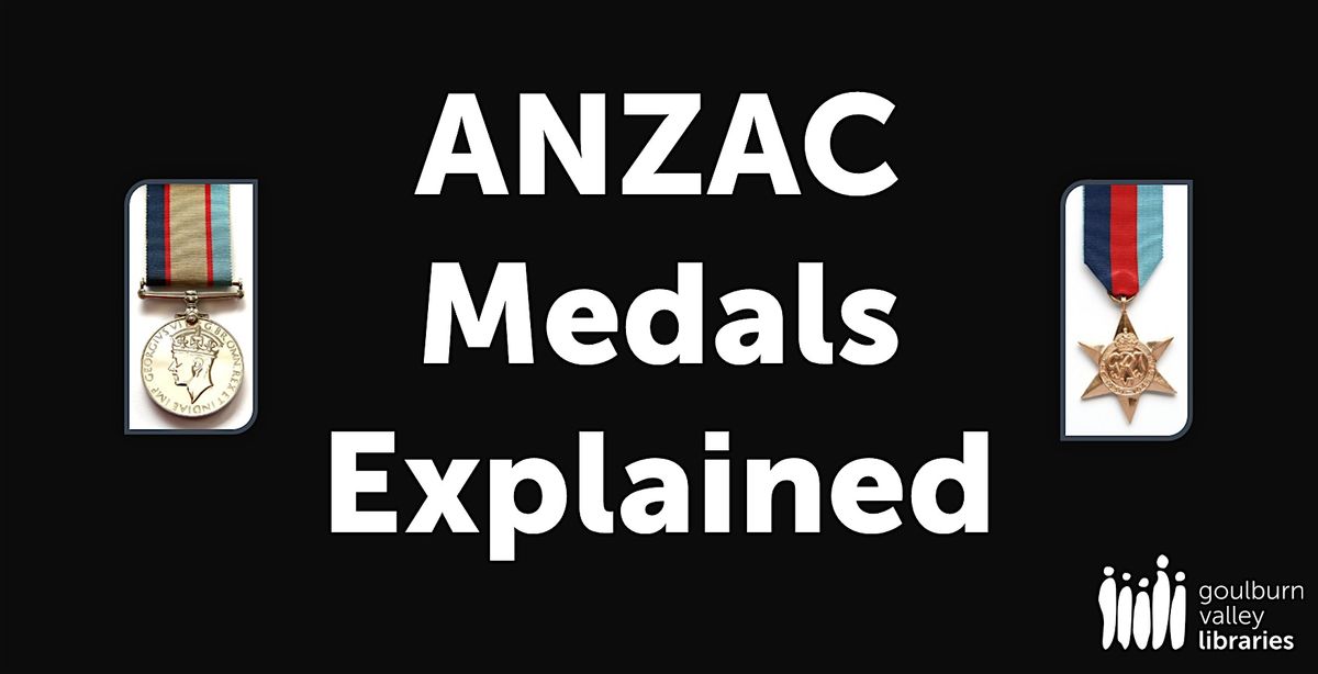 ANZAC Medal Explained at the Tatura Library, Tatura Library, 23 April ...