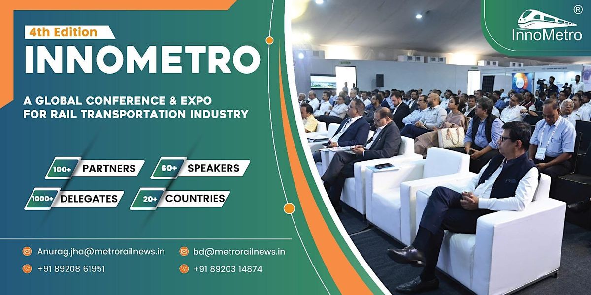 InnoMetro - 4th Edition, Vivanta New Delhi, Dwarka, 24 May to 25 May ...