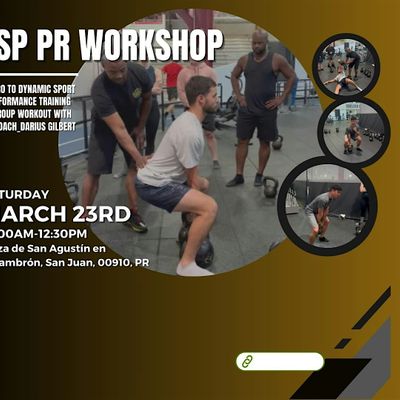 DSP PR Workshop, Plaza de San Agustín, San Juan, Puerto Rico, March 23 ...