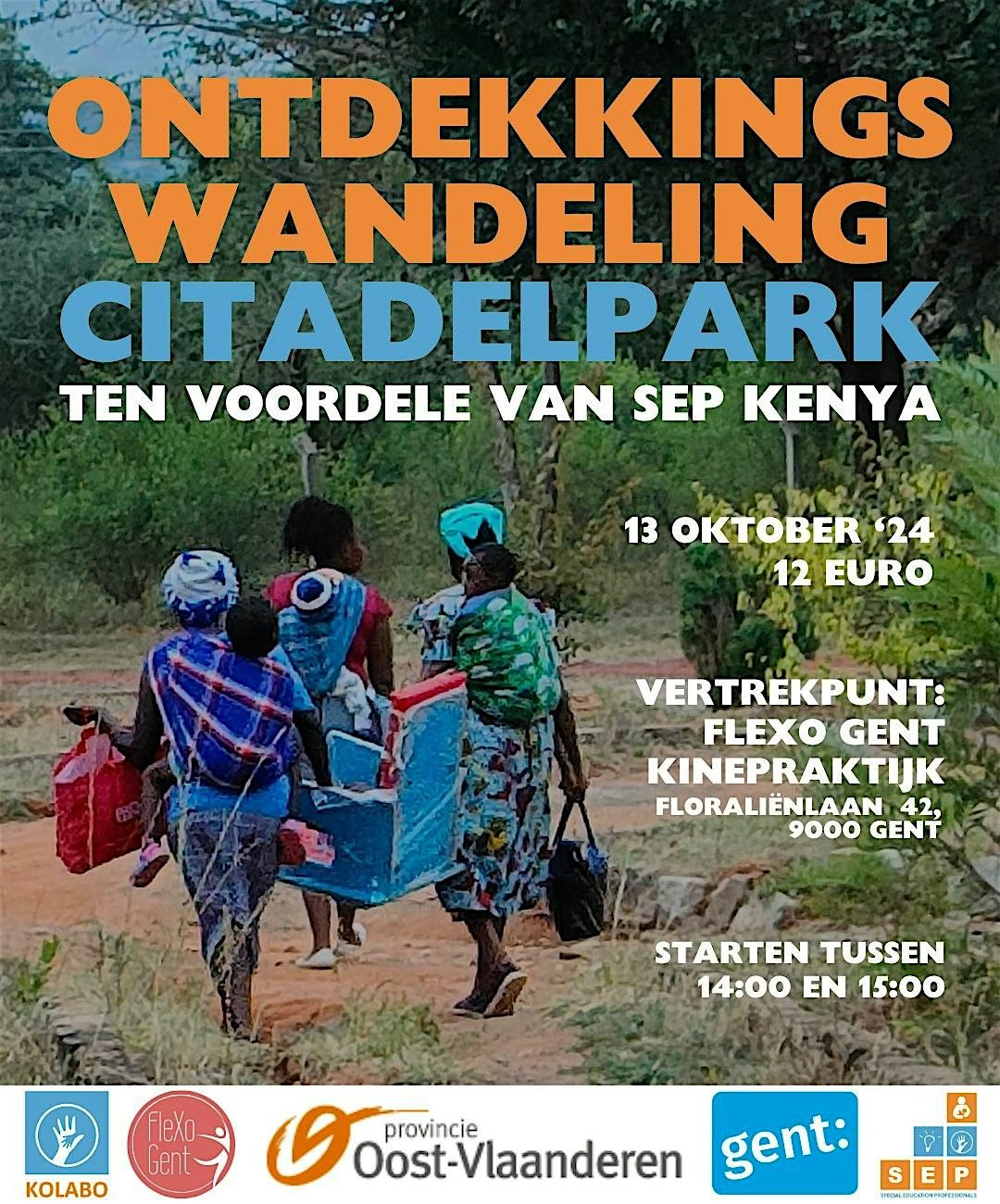 Ontdekkingswandeling Citadelpark ten voordele van SEP Kenya ...