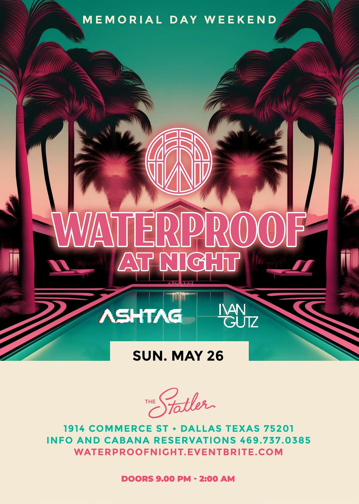 Waterproof At Night - Memorial Day Weekend, Waterproof, Dallas, 26 May ...