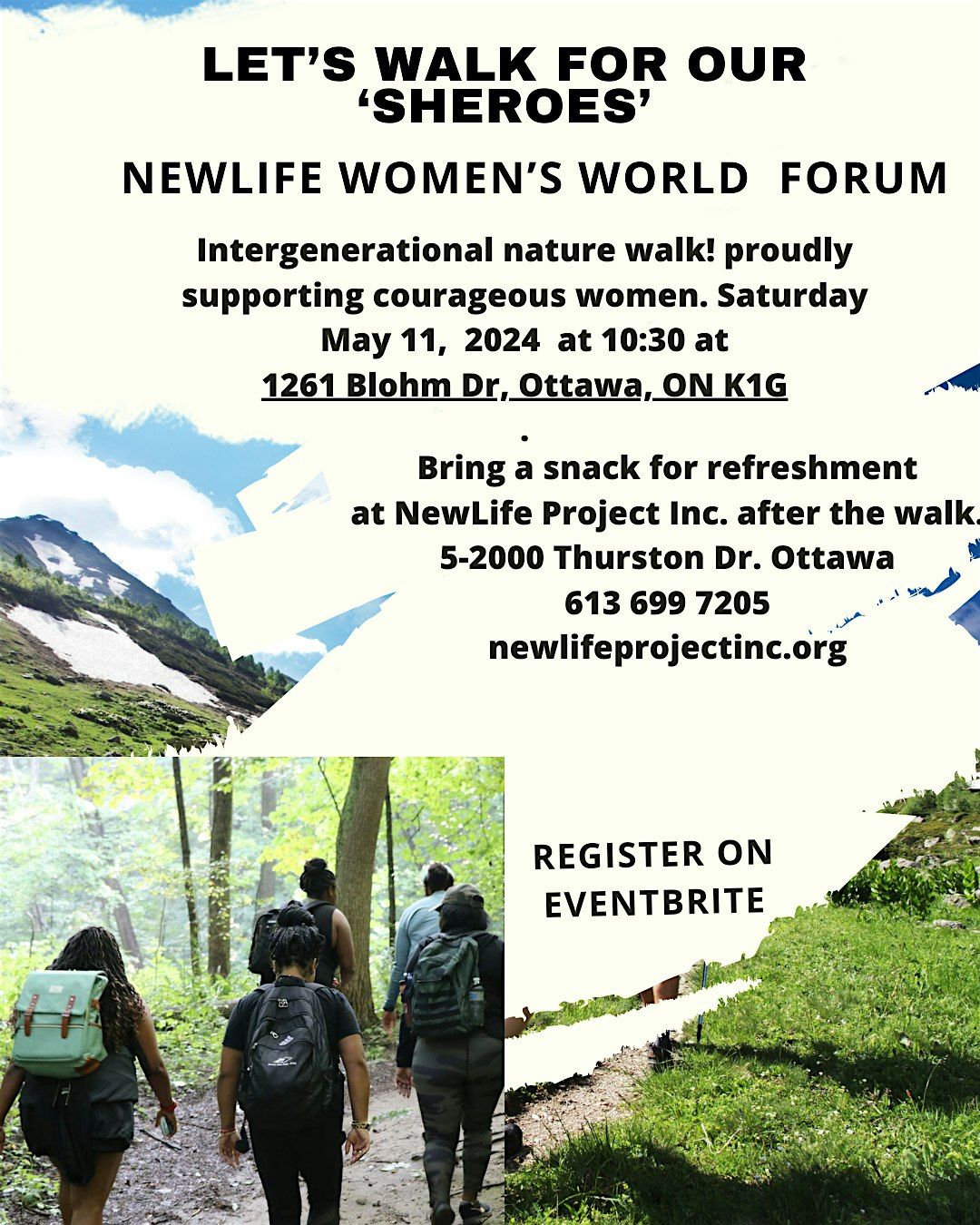 Mothers Day Nature Walk, 1261 Blohm Dr, Ottawa, 11 May 2024 | AllEvents