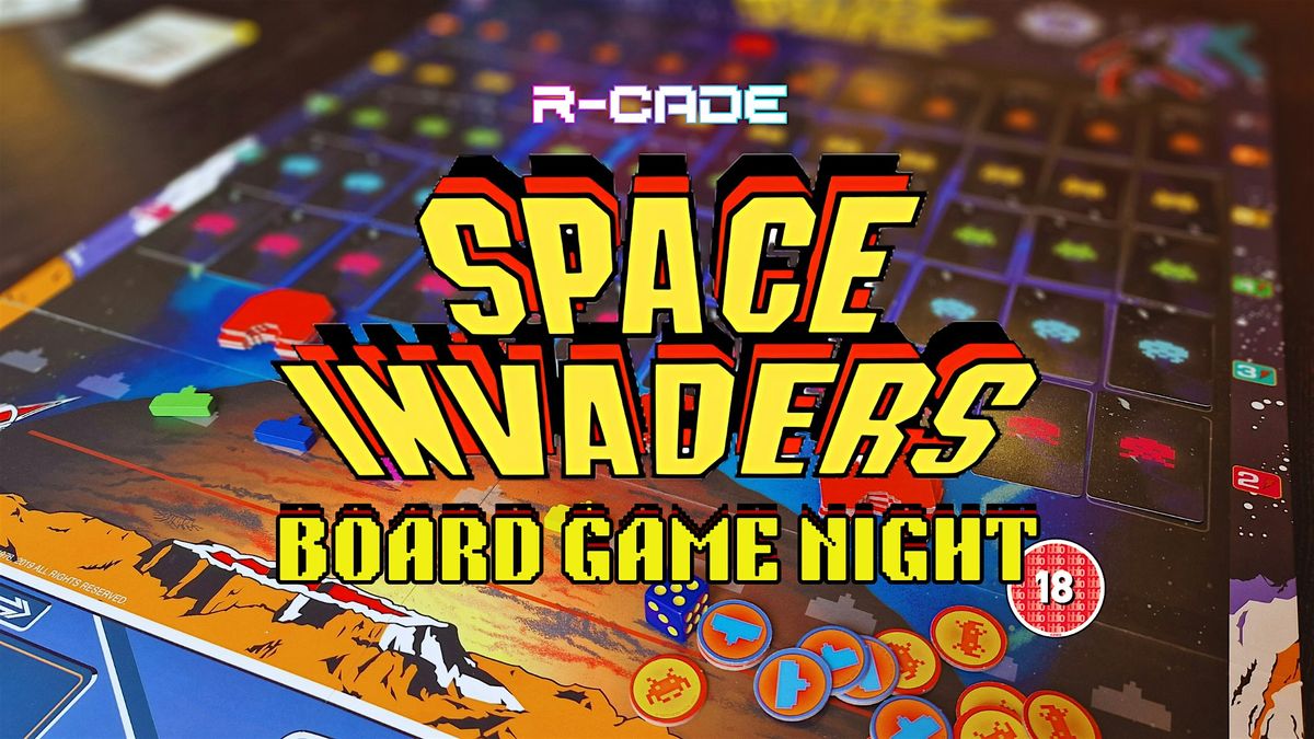 Space Invaders Board Game night, R-CADE, Glasgow, 14 June 2024 | AllEvents