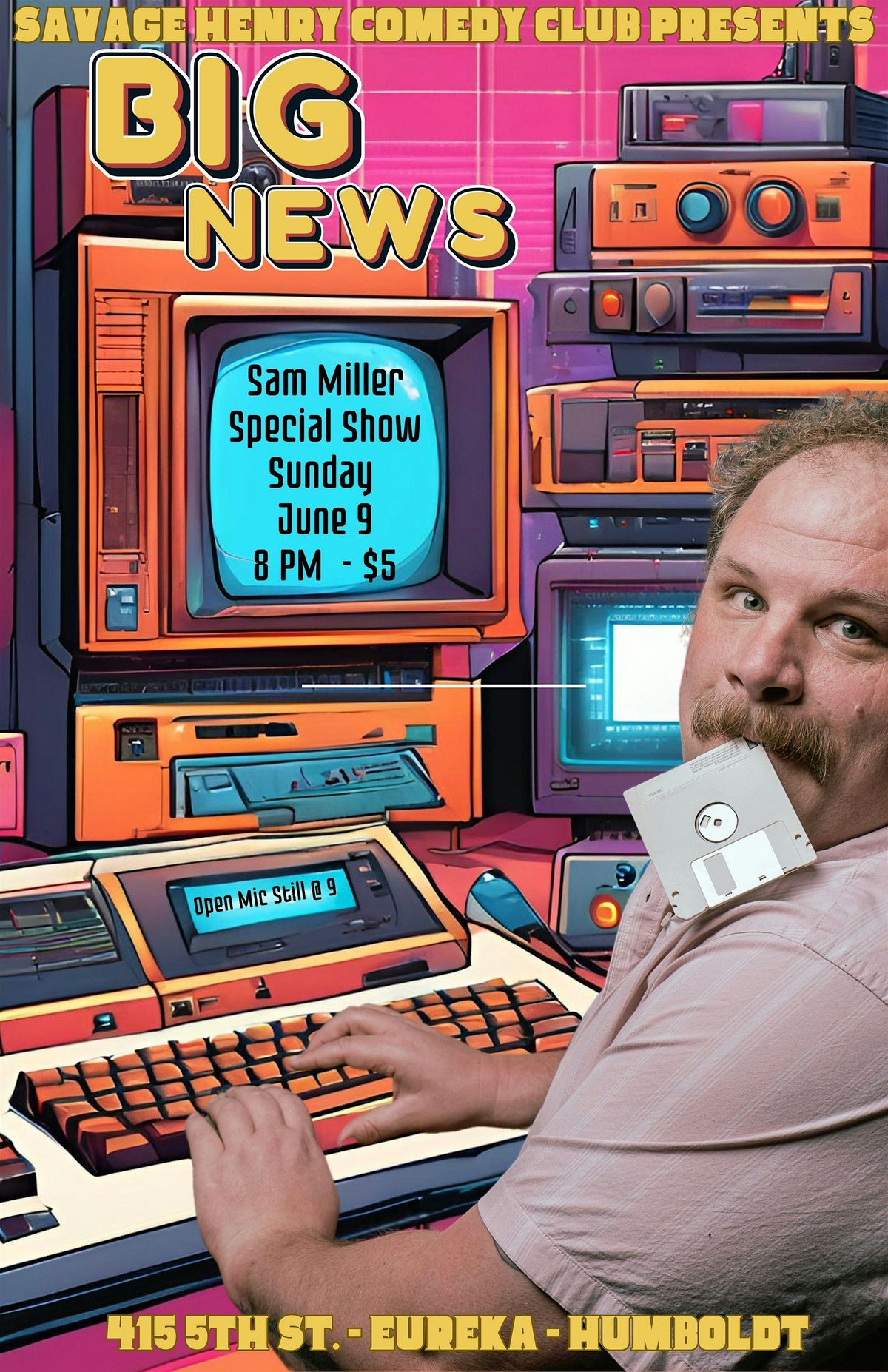 A VERY SPECIAL Sam Miller Sunday show!, Savage Henry Comedy Club ...