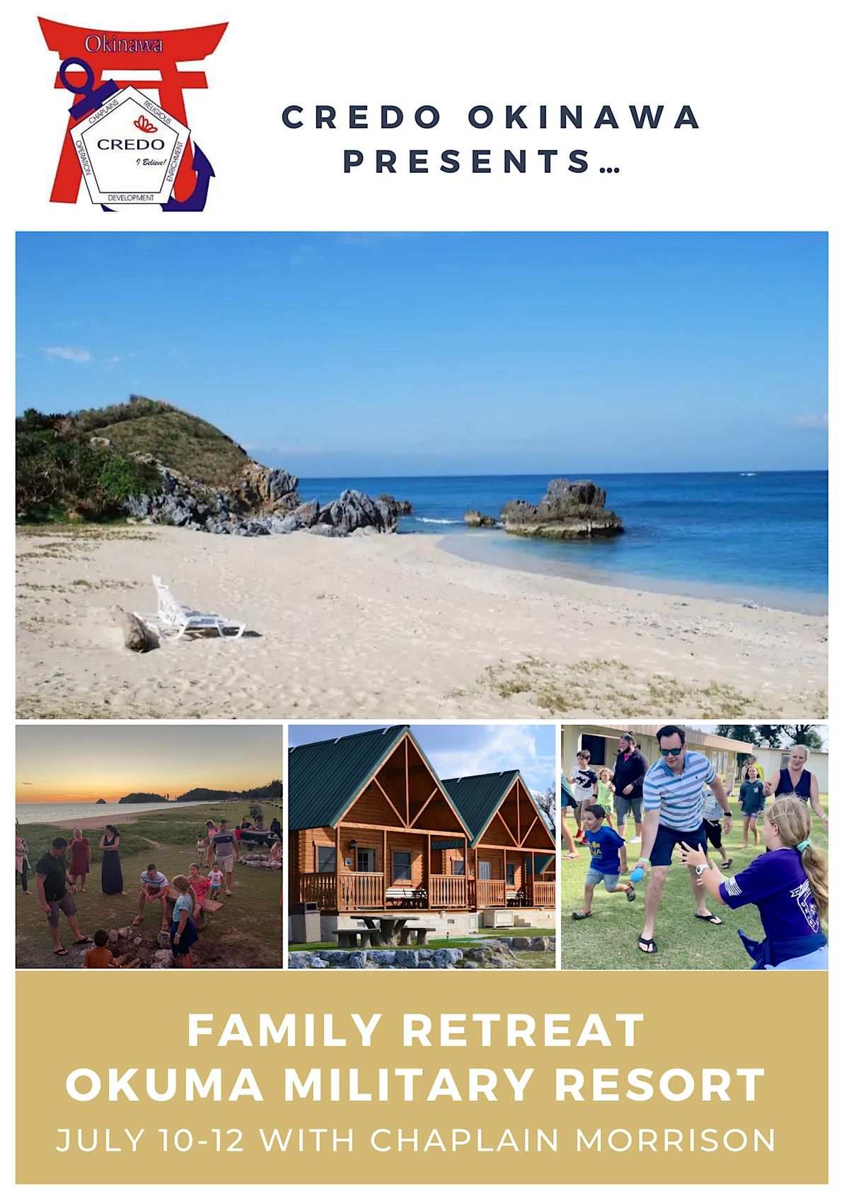 Family Enrichment Retreat Raffle, Okuma Beach Military, Kunigami ...