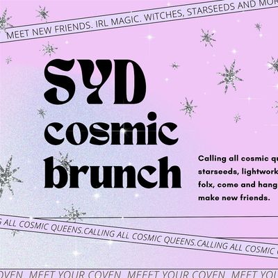 Cosmic brunch & meetup: Sydney, The Grounds of Alexandria, 17 August ...
