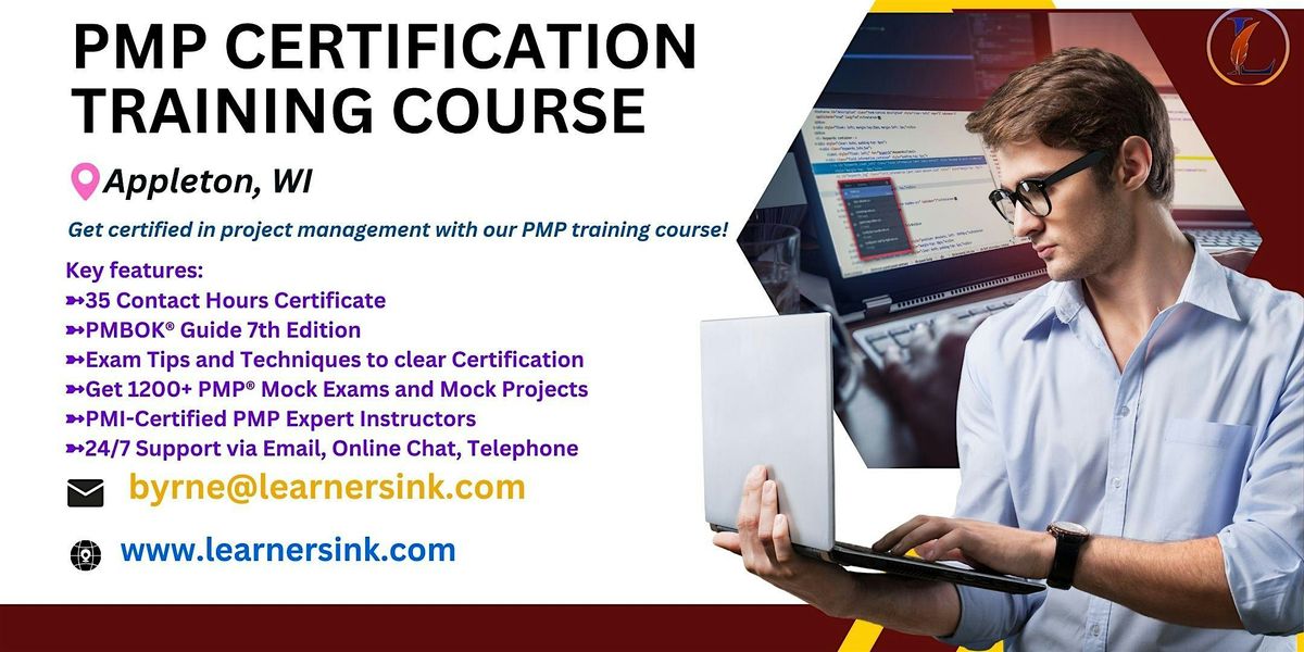 Increase your Profession with PMP Certification In Appleton, WI, 100 W ...