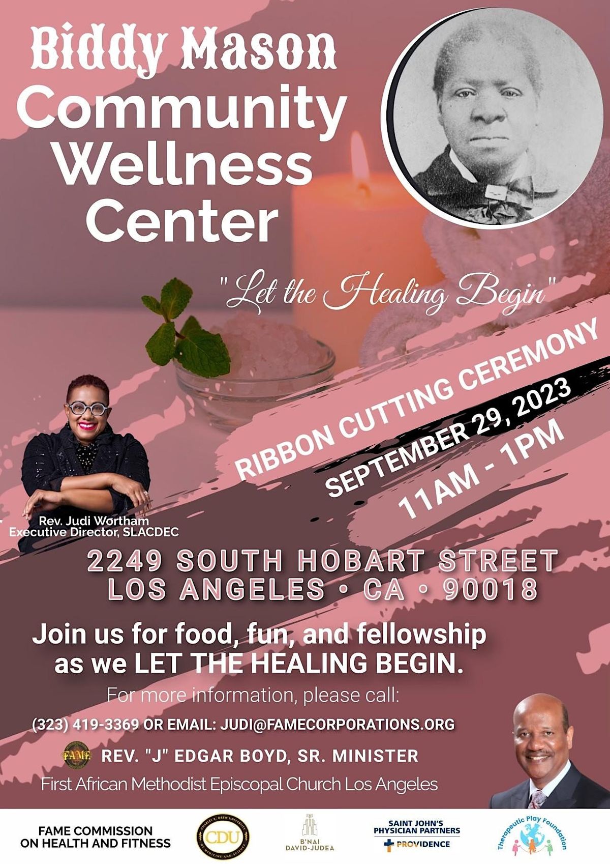 Biddy Mason Community Wellness Center, 2249 South Hobart Boulevard, Los ...