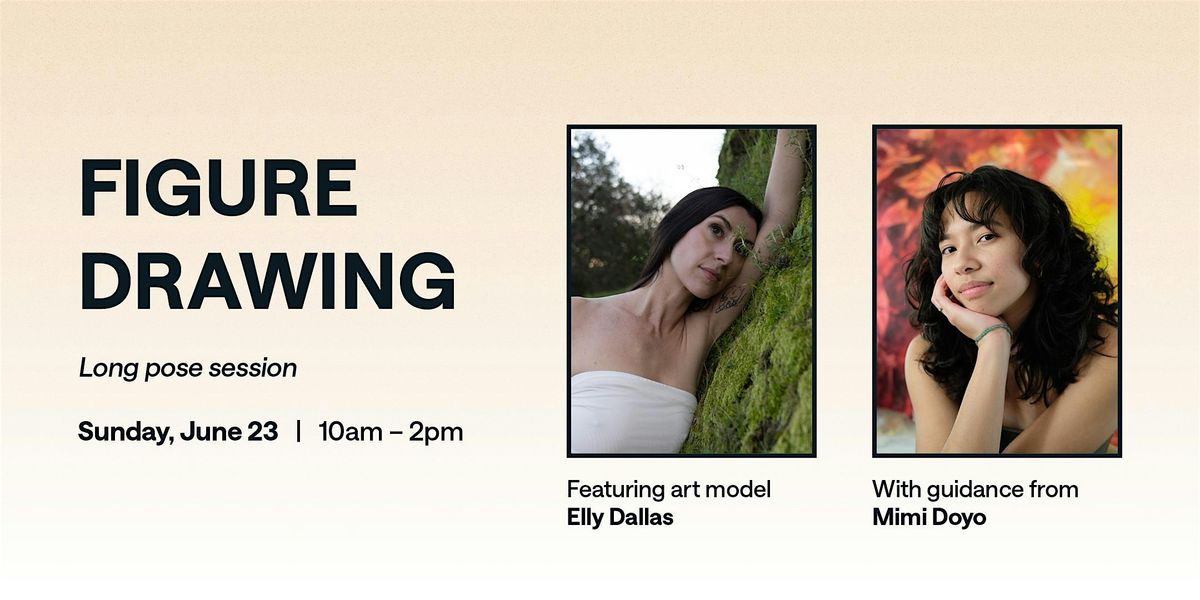 Figure Drawing: Long Pose Session, Stay Gallery, Downey, 23 June 2024 ...