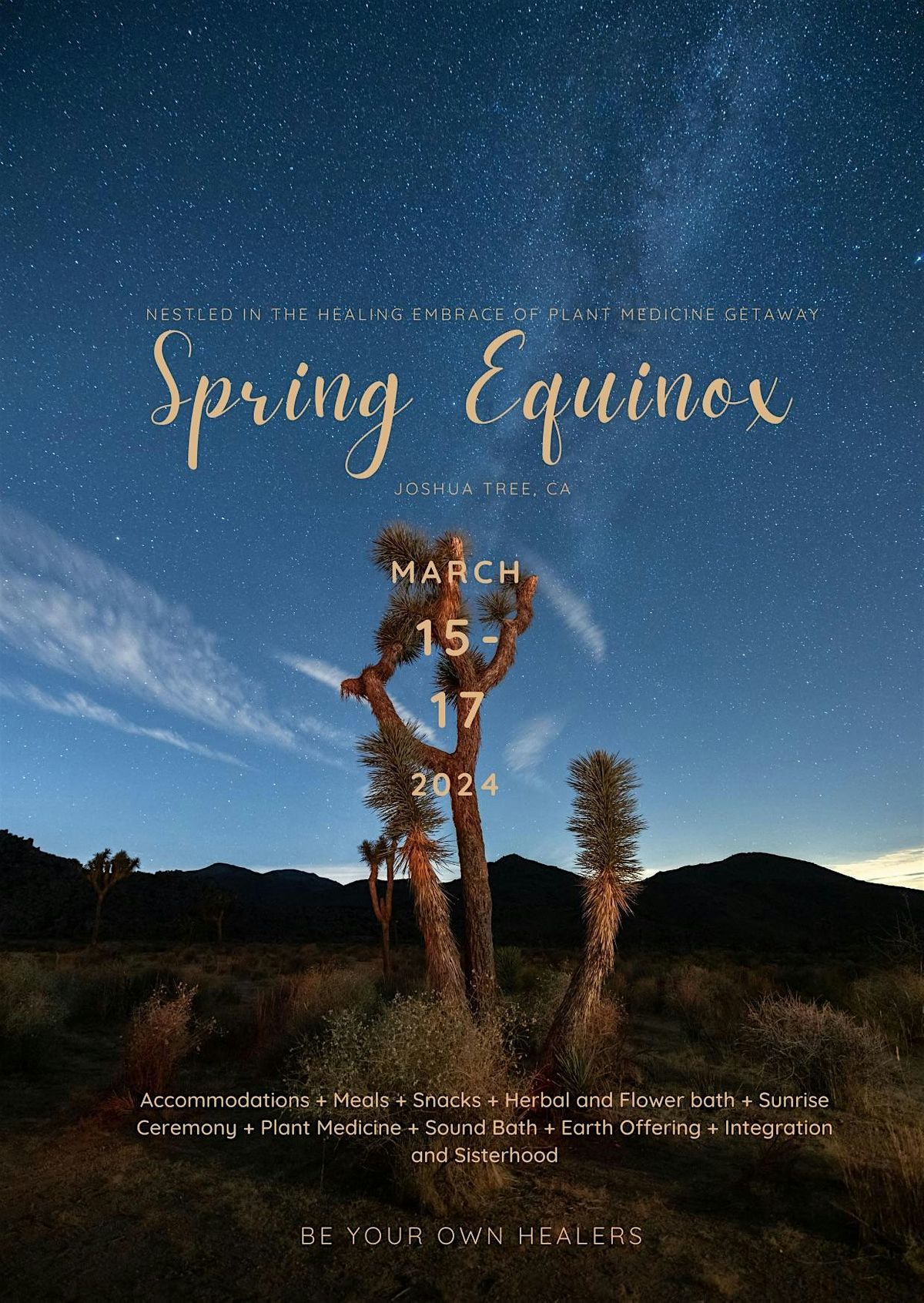 Spring Equinox Retreat in Joshua Tree CA, Joshua Tree, March 15 to ...