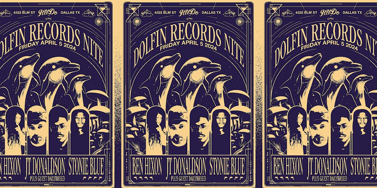 Dolfin Records Nite ft. Ben Hixon, JT Donaldson & Stonie Blue at Itll Do, It'll Do Club, Dallas ...