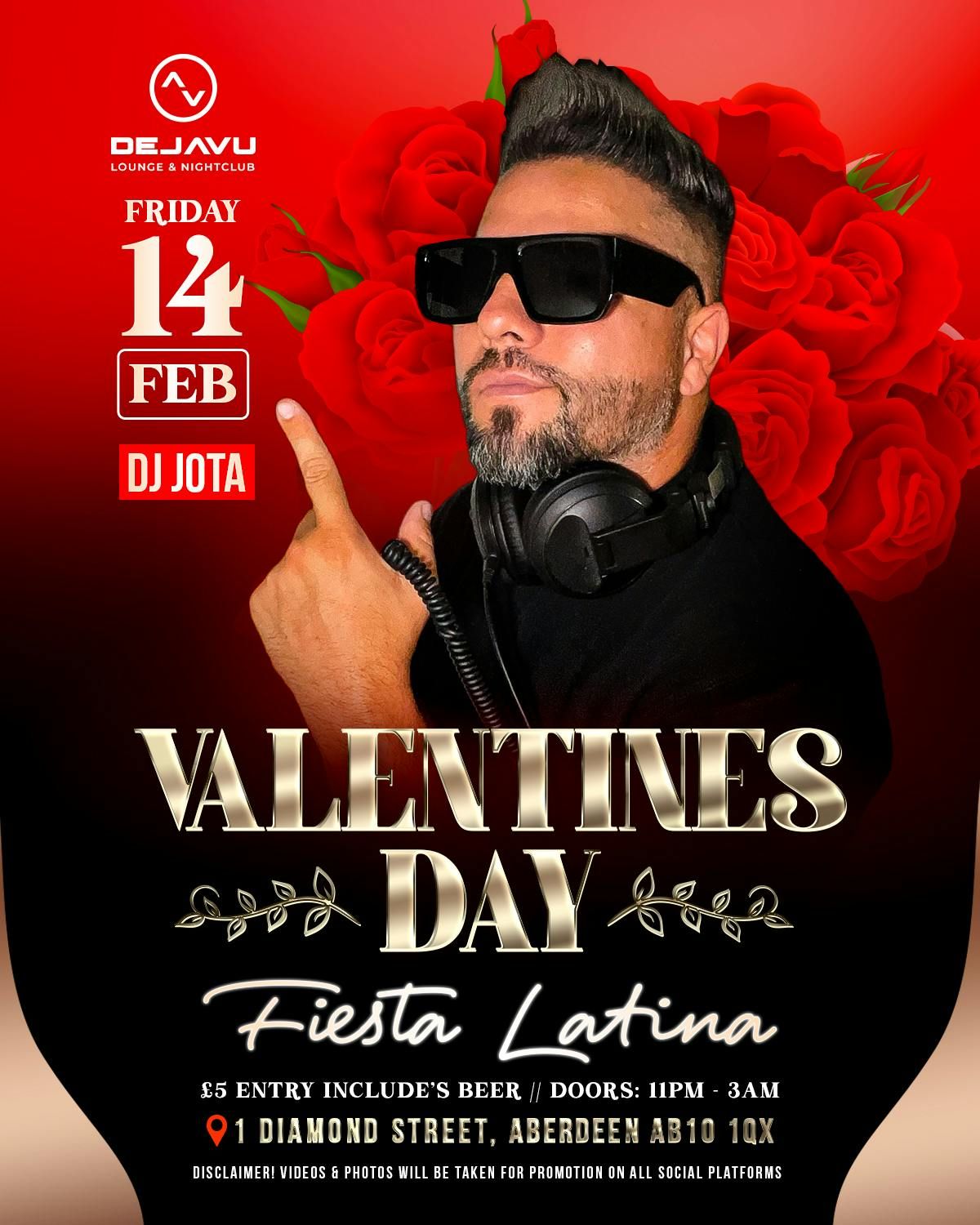 VALENTINES DAY FIESTA LATINA , DEJAVU NIGHTCLUB, Aberdeen, 14 February ...