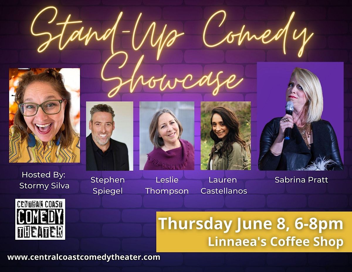 Stand Up Comedy Showcase, Linnaea's Cafe, San Luis Obispo, June 8 2023 ...