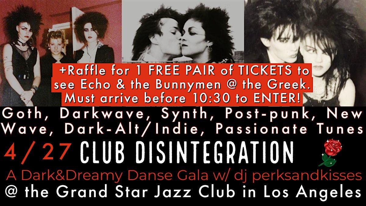 Goth, Darkwave, Post-Punk, Synth, New Wave, Alt/Indie Dark & Dreamy ...