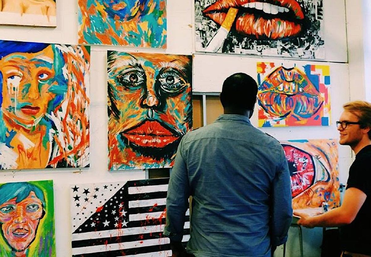 Art show, The Village Gathering Point Event Center, Chillicothe, 24 ...