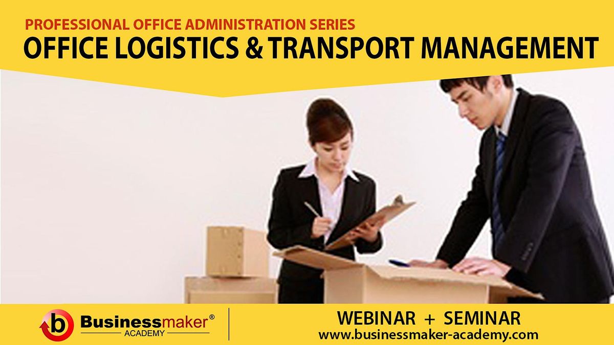 Live Webinar: Office Logistics, Transport & Travel Management, December ...