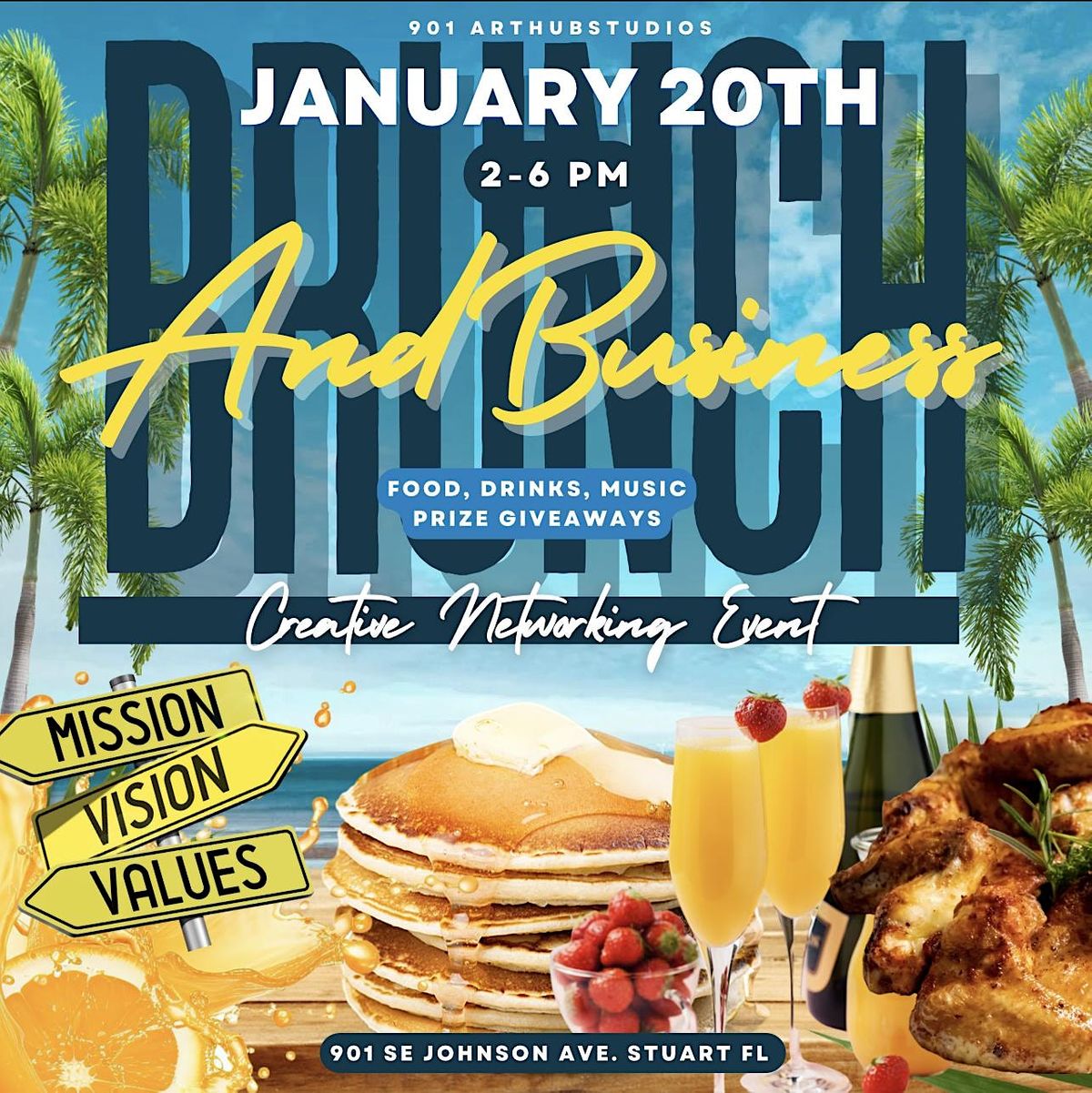 Brunch & Business Vision/Mission Board Networking Event, 901 SE Johnson ...