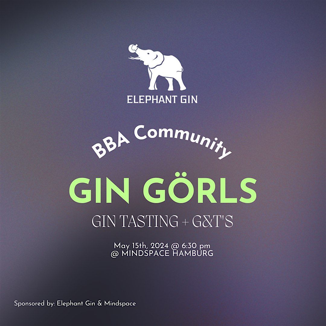 Gin Görls: Afterwork Gin Tasting + G&Ts, Rödingsmarkt 9, Hamburg, 15 May 2024 | AllEvents.in