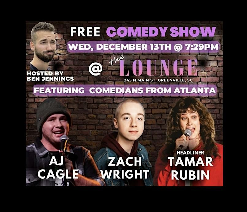 Laugh out Lounge, The Lounge, Greenville, 13 December 2023 | AllEvents