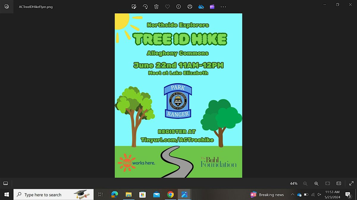 Tree ID Hike in Allegheny Commons, Lake Elizabeth, Pittsburgh, 22 June 2024 | AllEvents
