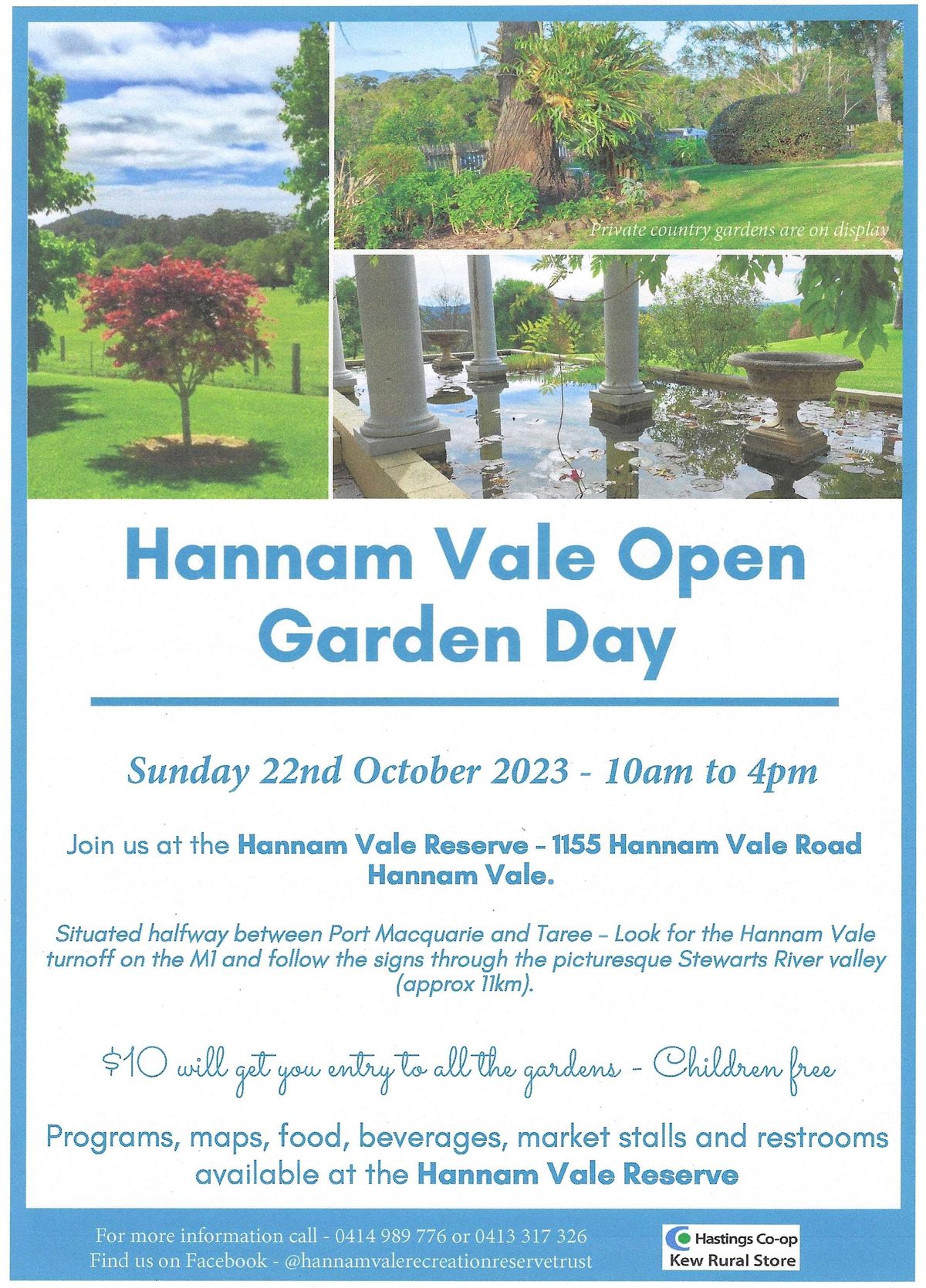 Hannam Vale Open Garden Day Sunday 22 October, Hannam Vale Recreation ...