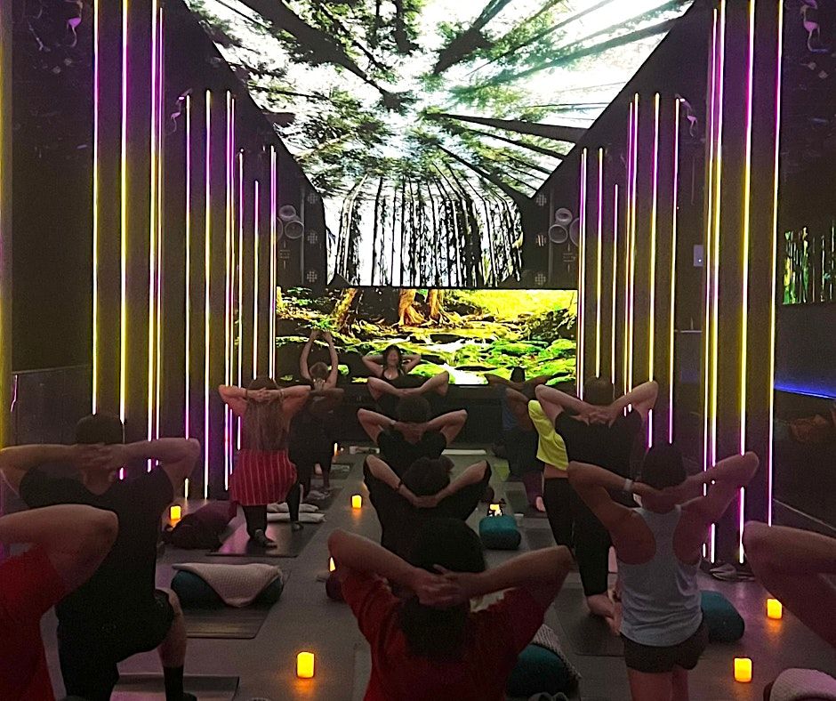 Immersive Rainforest Vinyasa Flow, Temple Nightclub San Francisco, 7 ...
