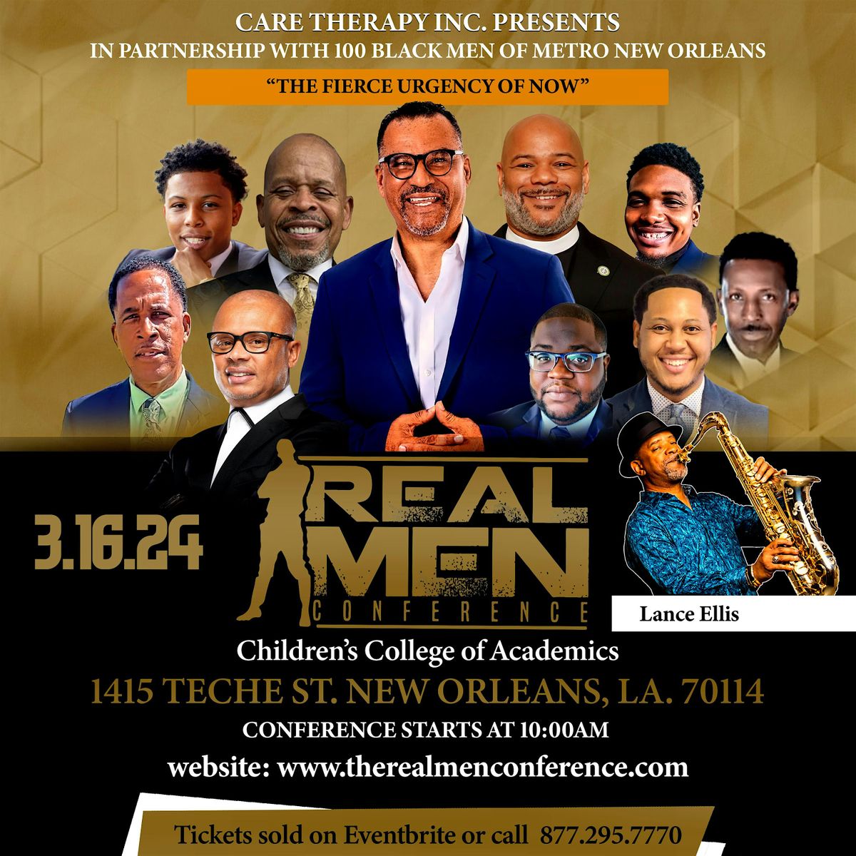 The Real Men Conference NOLA 2024, 1415 Teche Street, New Orleans, LA ...