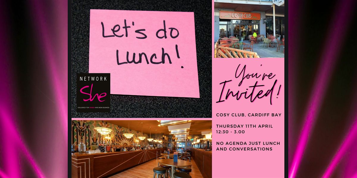 Lets Do Lunch - Cardiff, Cosy Club, Cardiff, 11 April 2024 | AllEvents