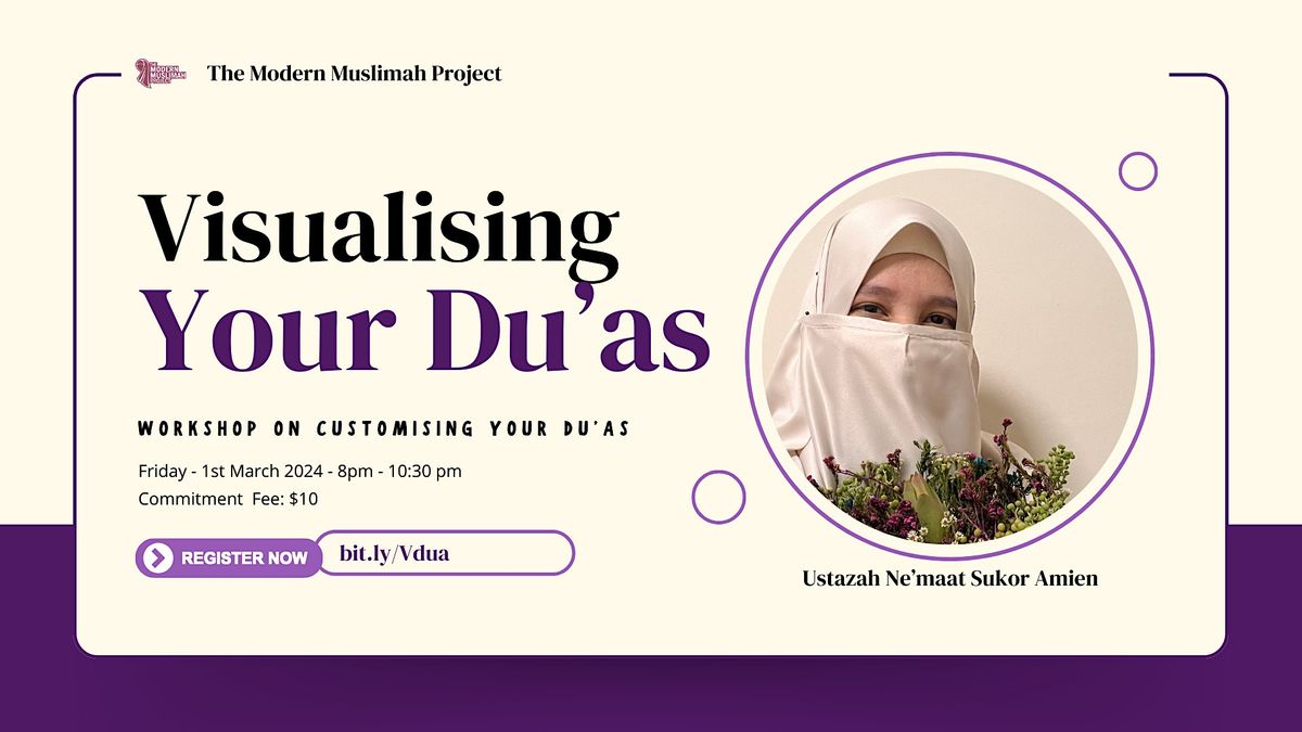 Visualising Your Dua, March 1 2024 | Online Event | AllEvents