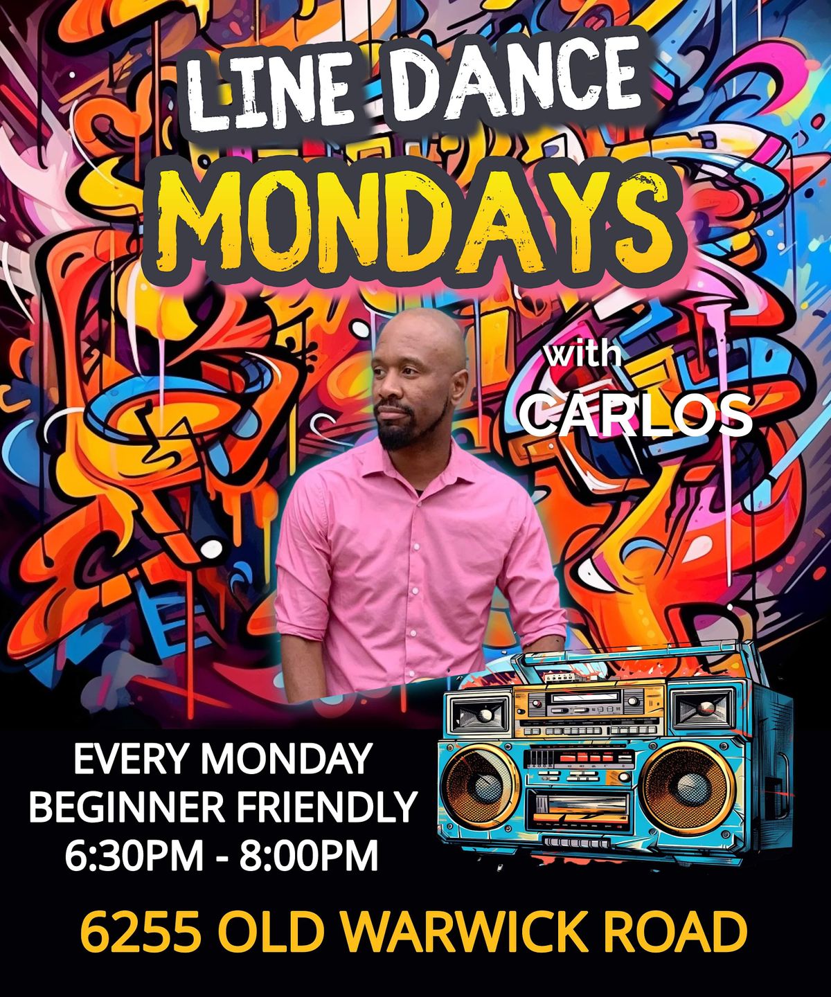 LINE DANCE MONDAYS, 6255 Old Warwick Rd, Richmond, 2 October 2023 ...