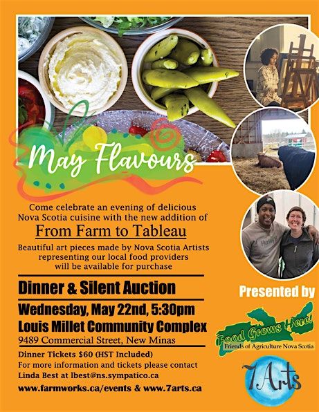 May Flavours Gala Dinner - from Farm to Tableau, Louis Millett ...