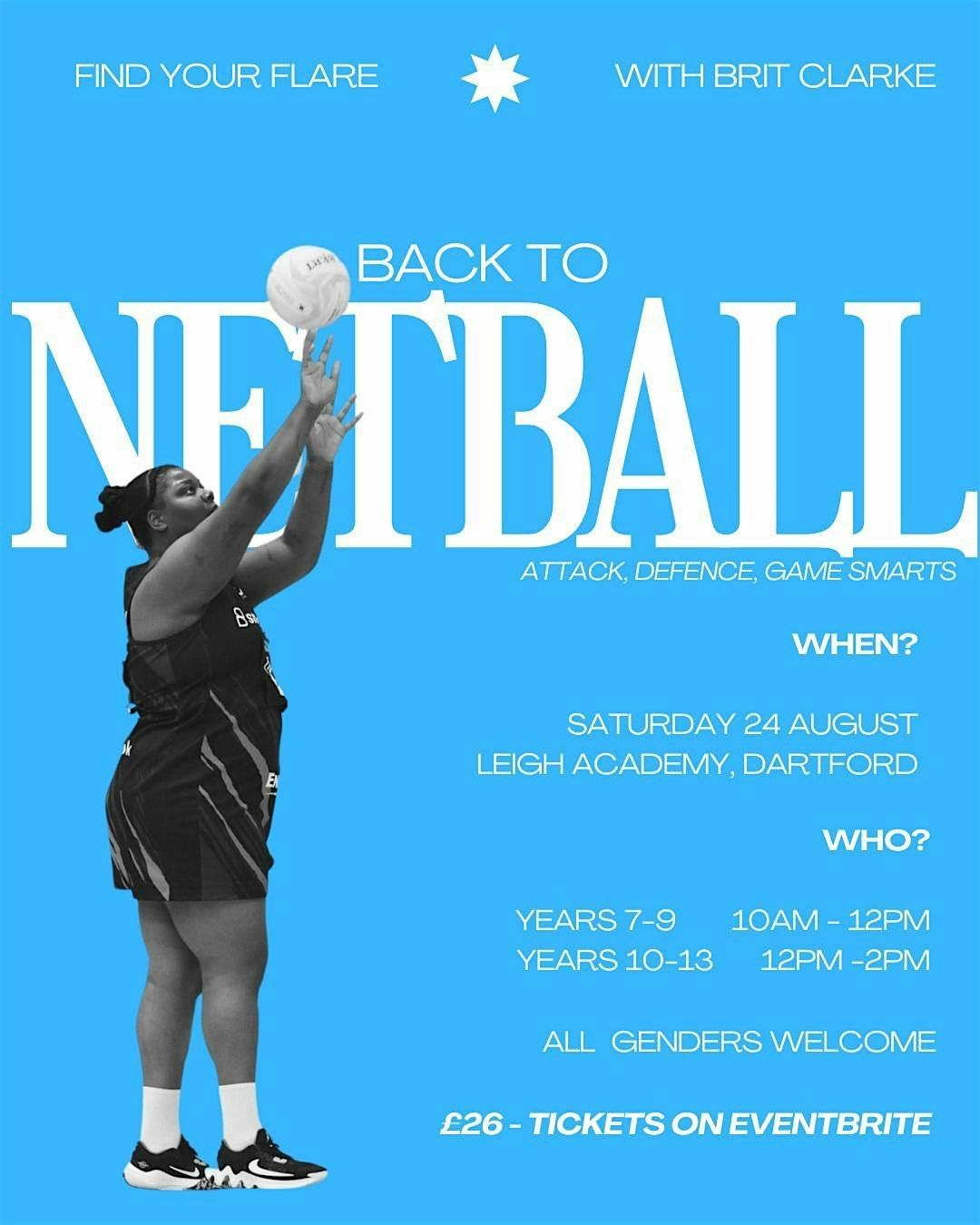 Back to Netball: Summer Sessions (Years 7-9), The Leigh Academy ...