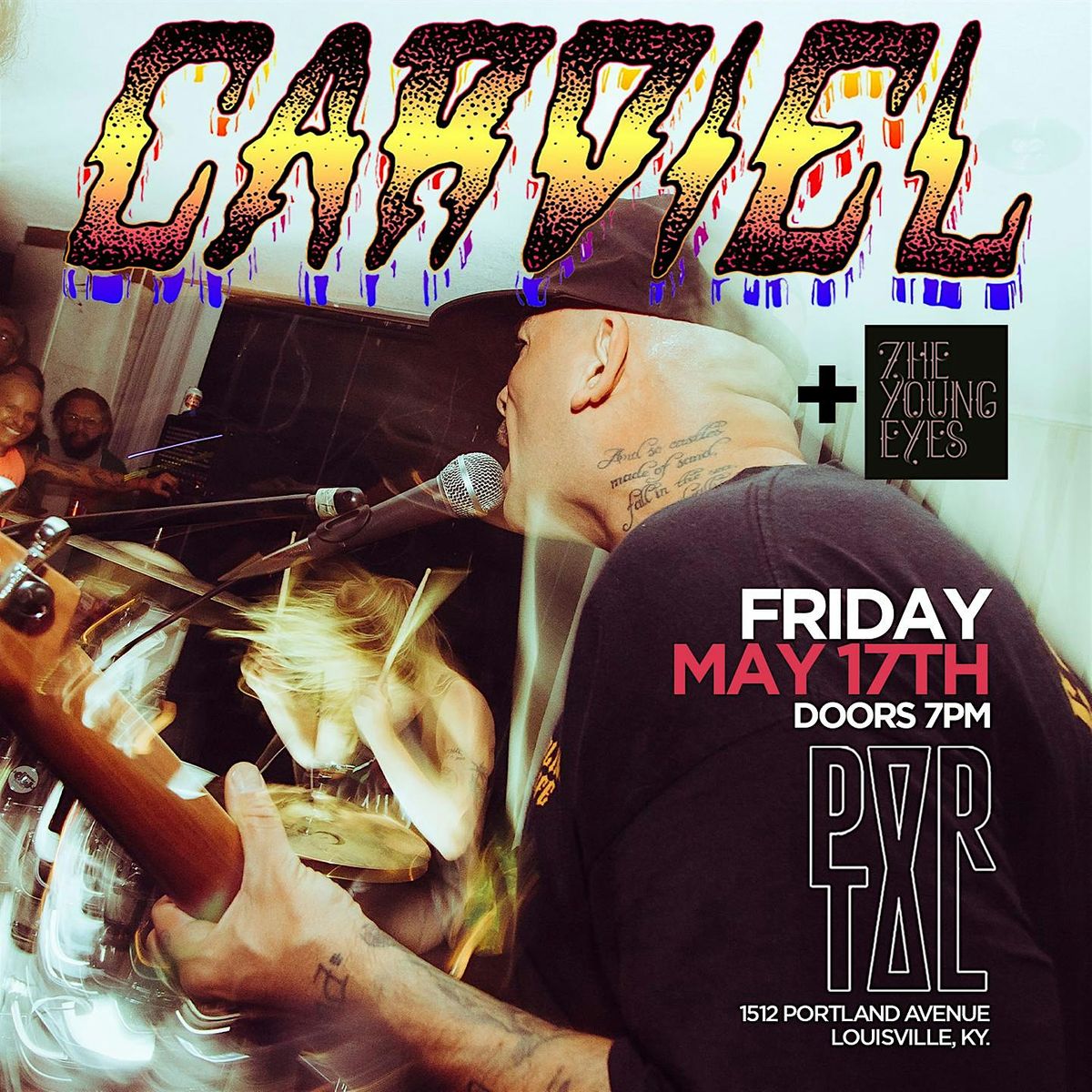 CARDIEL + The Young Eyes, PORTAL + ARTPORTAL, Louisville, 17 May 2024 ...