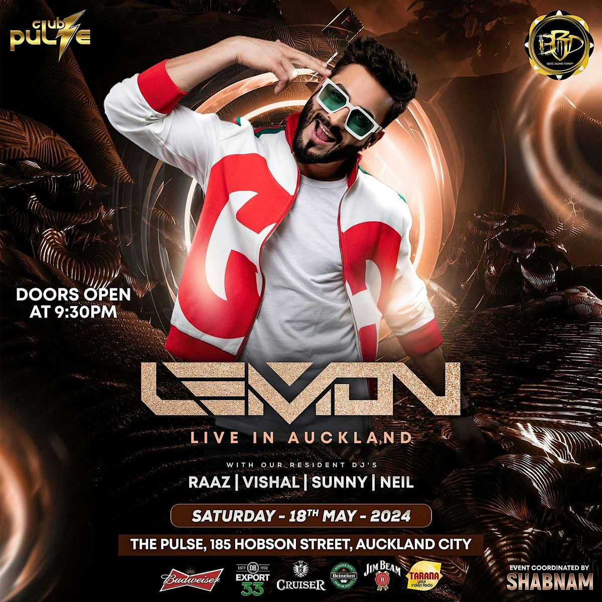 DJ Lemon Live in Auckland City, 185 Hobson Street, Auckland, 18 May to ...