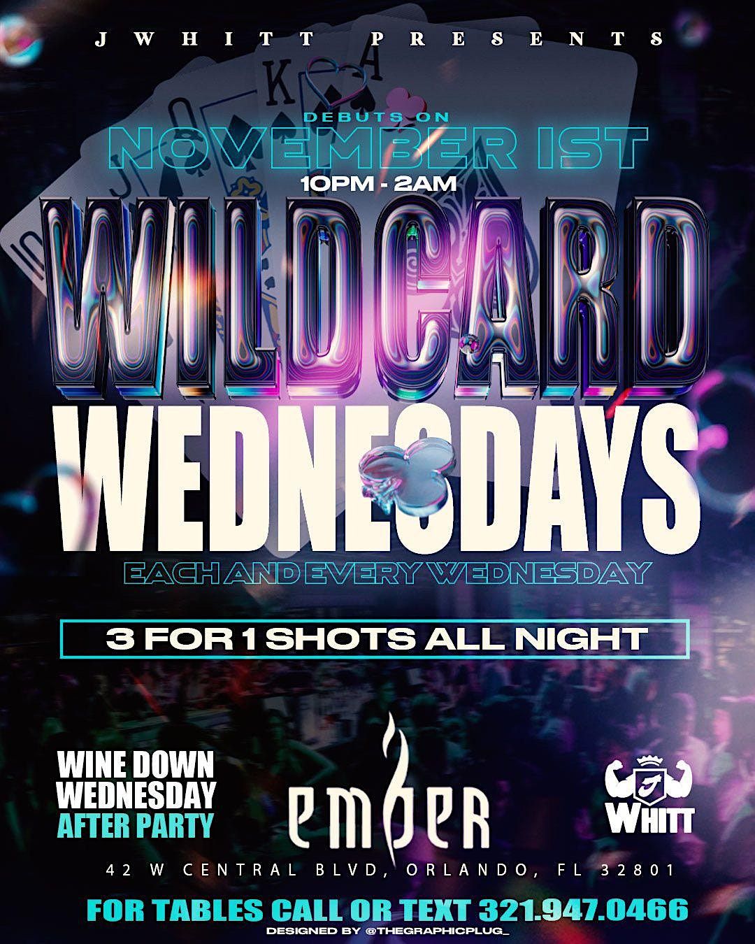WildCard Wednesdays (Winedown After Party), Ember, Orlando, November 29 ...