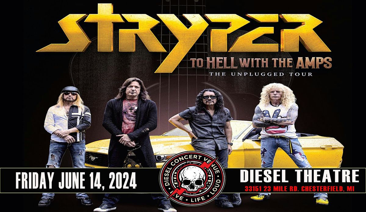 Stryper “To Hell with the Amps - The Unplugged Tour", Diesel Concert ...