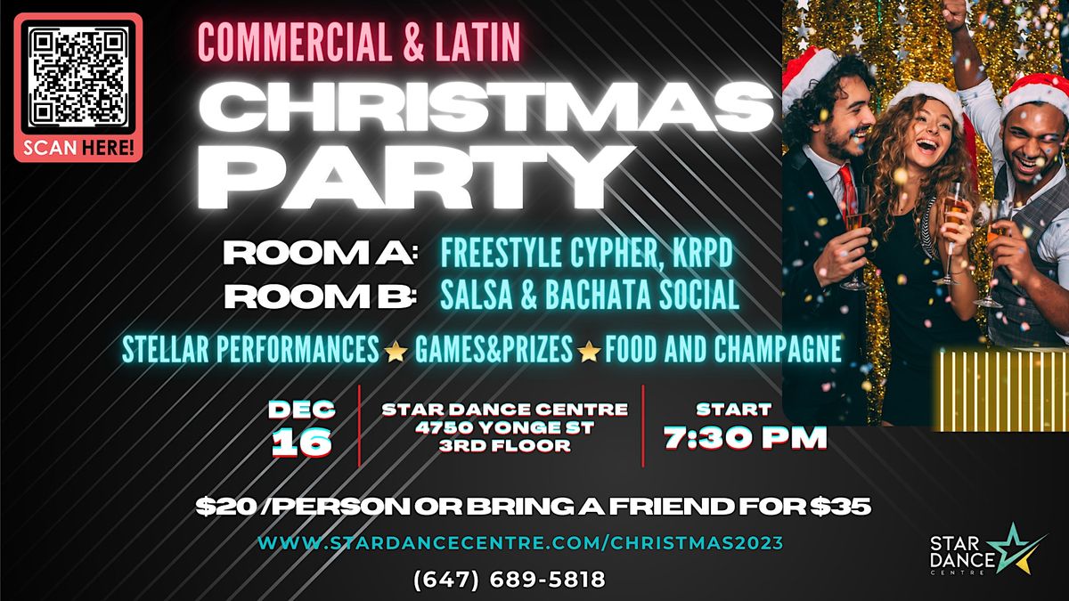 Commercial & Latin Christmas Party - Freestyle Cyphers/KRPD/Social ...