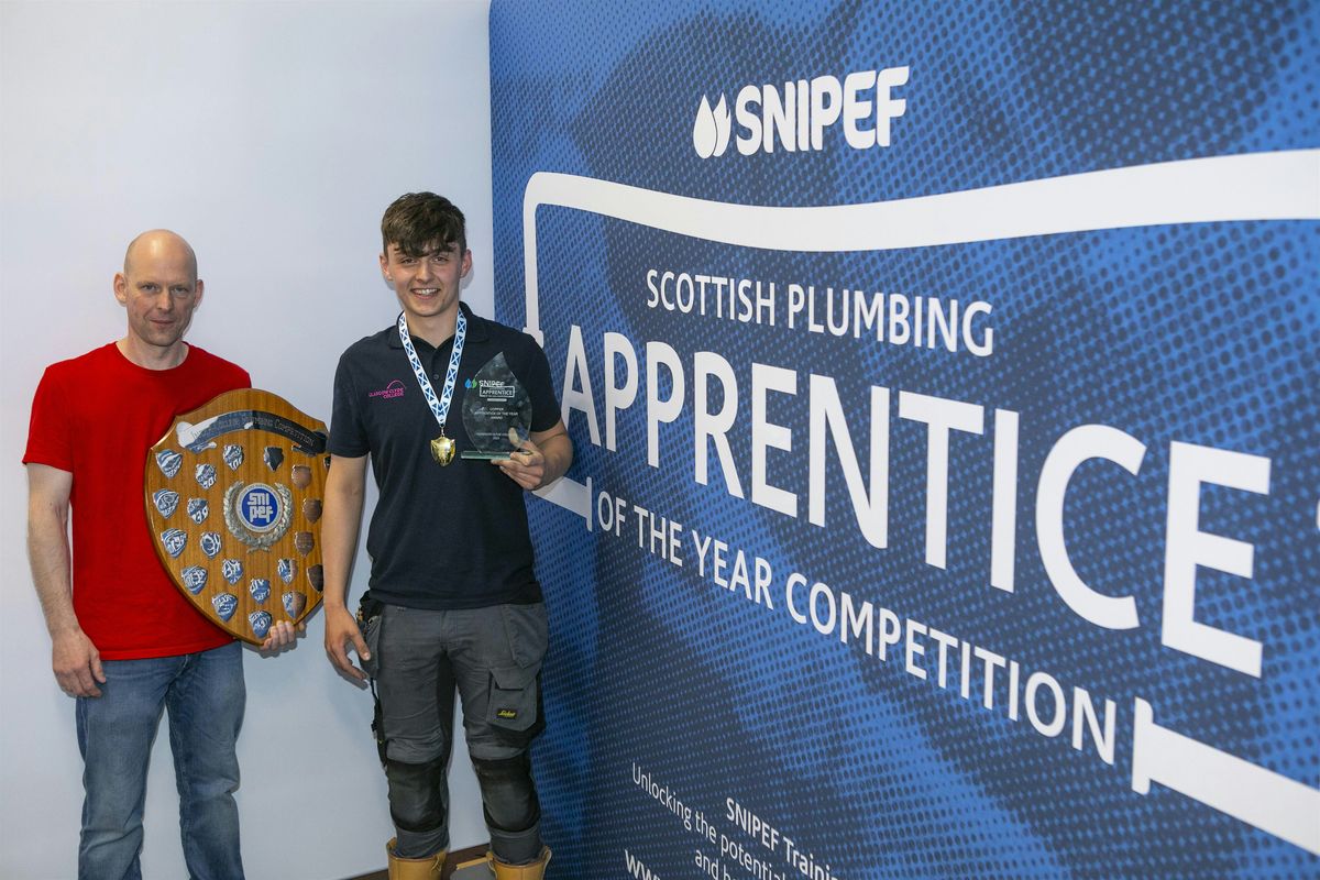 Scottish Plumbing Apprentice of the Year competition 2024, South Lanarkshire College, East ...