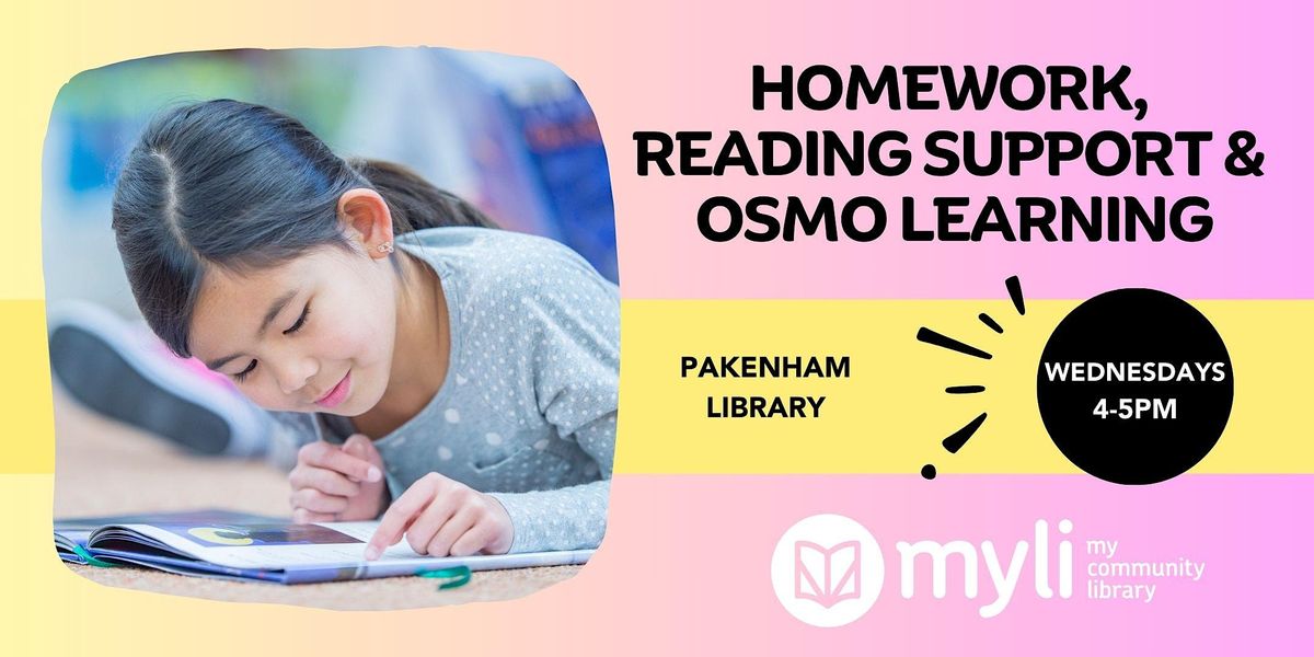 Homework, Reading Support & Osmo Learning @ Pakenham Library, Pakenham Library - Myli - My ...