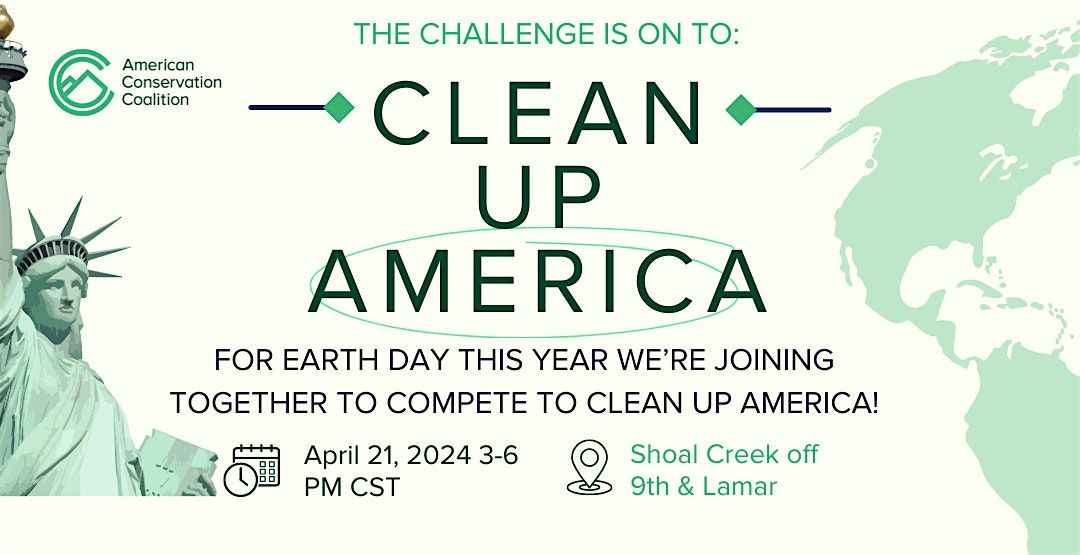 ACC Austin: Shoal Creek Clean up for Clean Up America, 713 Henderson St ...