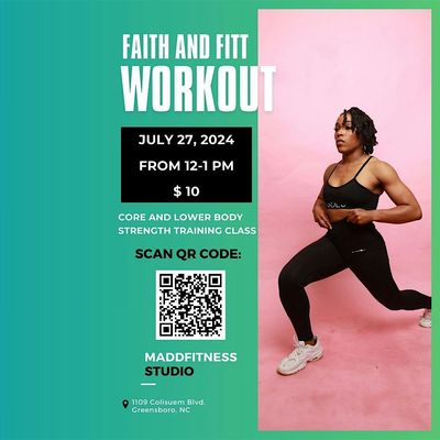 Faith and FITT: Core and Lower Body Strength Training, 1109 Coliseum ...