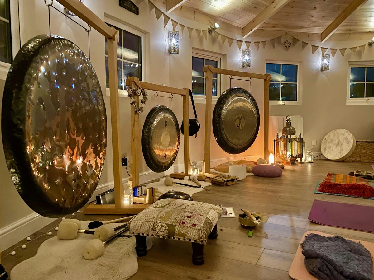 Full Moon Gong Bath/Sound Healing Journey, Herdman Healing Sanctuary ...
