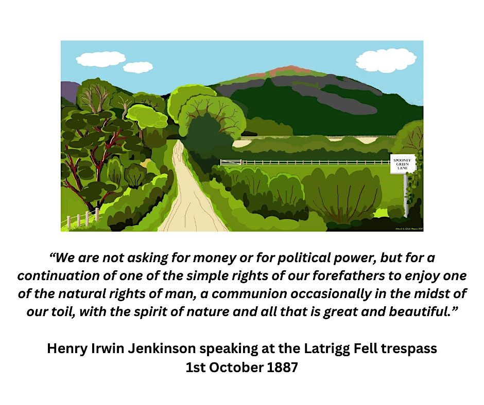 Celebrating The Latrigg Fell Mass Trespass of 1887, The Jenkinson Gates ...
