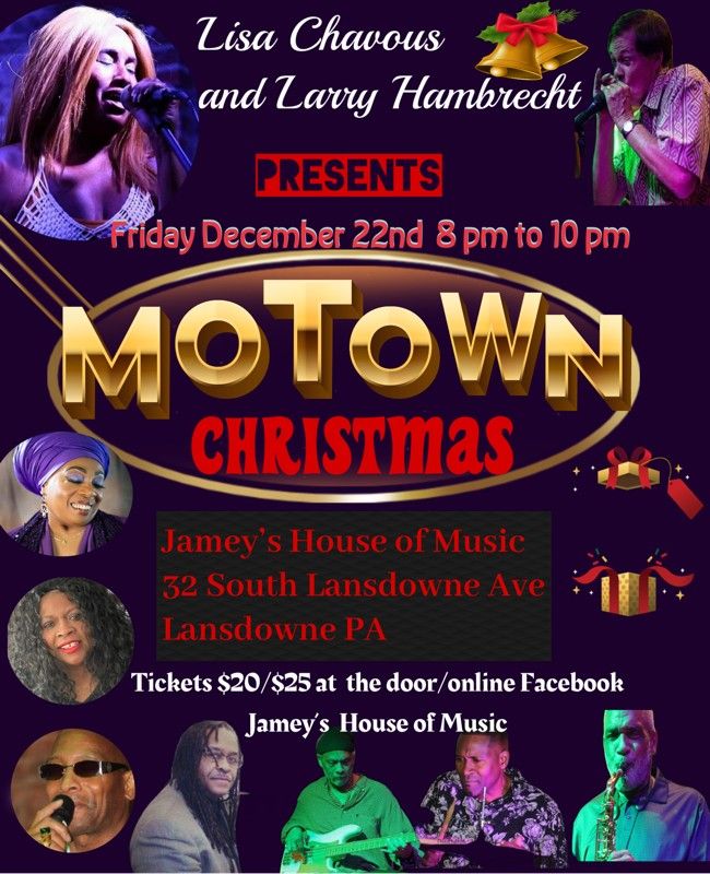 Vocalist Lisa Chavous and Larry Hambrecht Motown Christmas, Jamey's ...