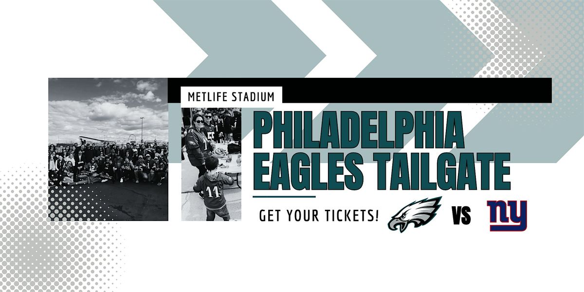 Philadelphia Eagles Tailgate at MetLife Stadium, MetLife Stadium Drive ...