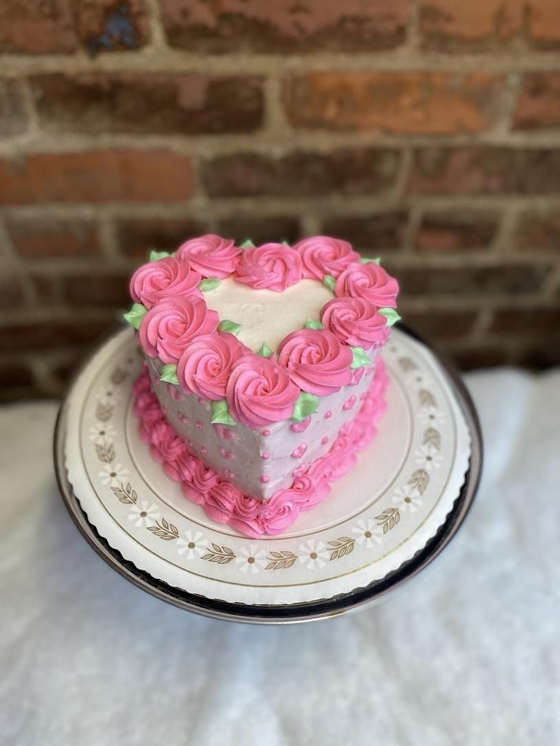 Love in Every Layer: Valentines Day Cake Decorating Class, Sweets on ...