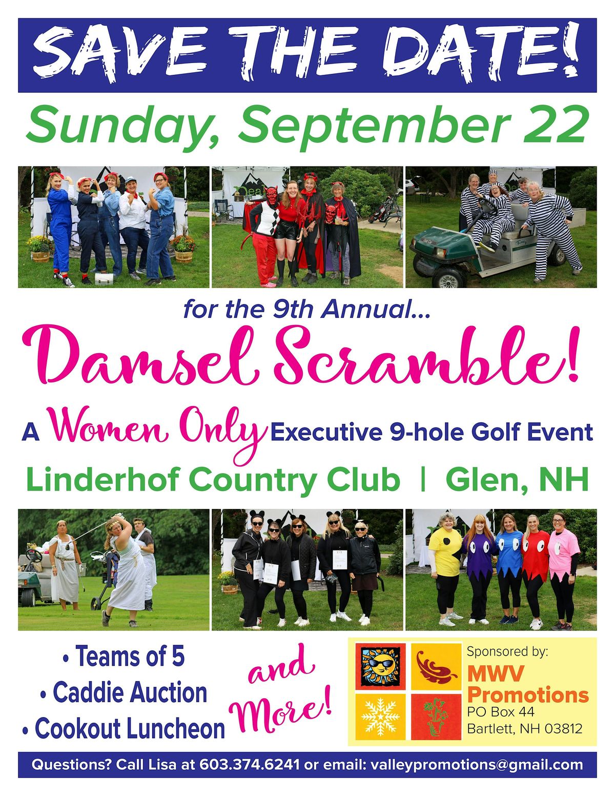 9th Annual Damsel Scramble, Linderhof Country Club, Jackson, 22 ...