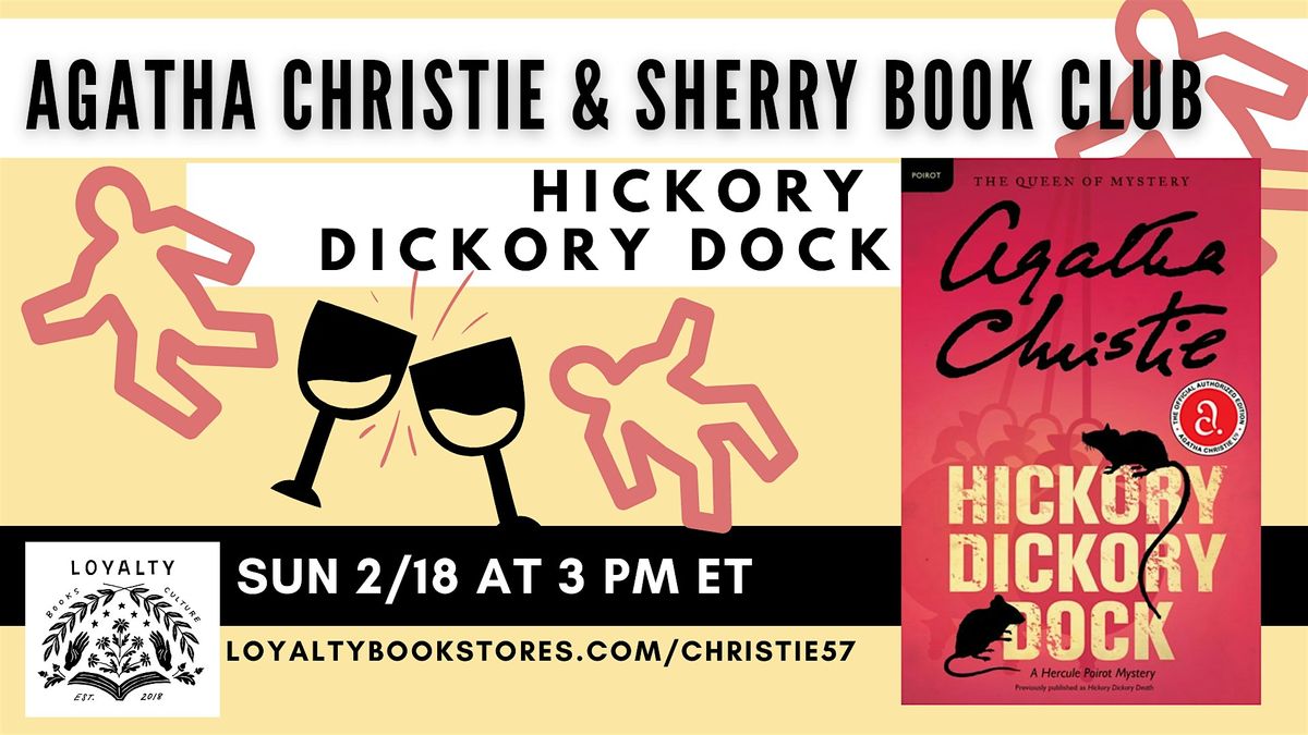 Agatha Christie + Sherry Book Club Chats CROOKED HOUSE, Baan Siam ...