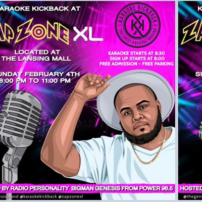 Karaoke Kickback: Zap Zone XL, Zap Zone XL, West Saginaw Highway ...