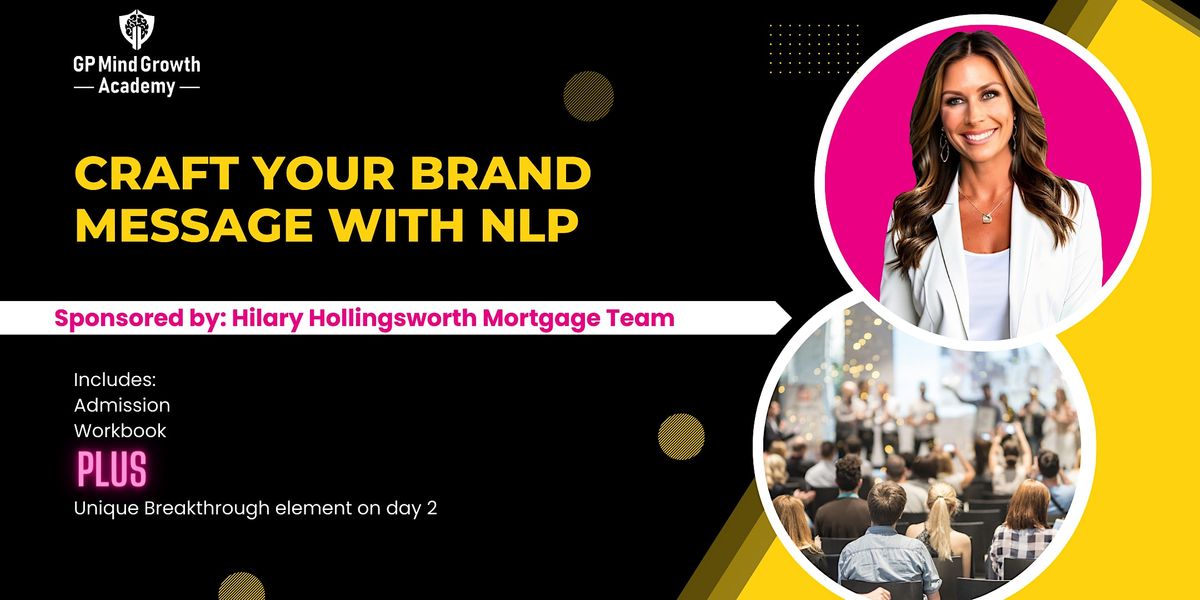 Craft Your Brand message with NLP, 3601 Mallory Station Road, Franklin, TN 37067, USA, 1 ...